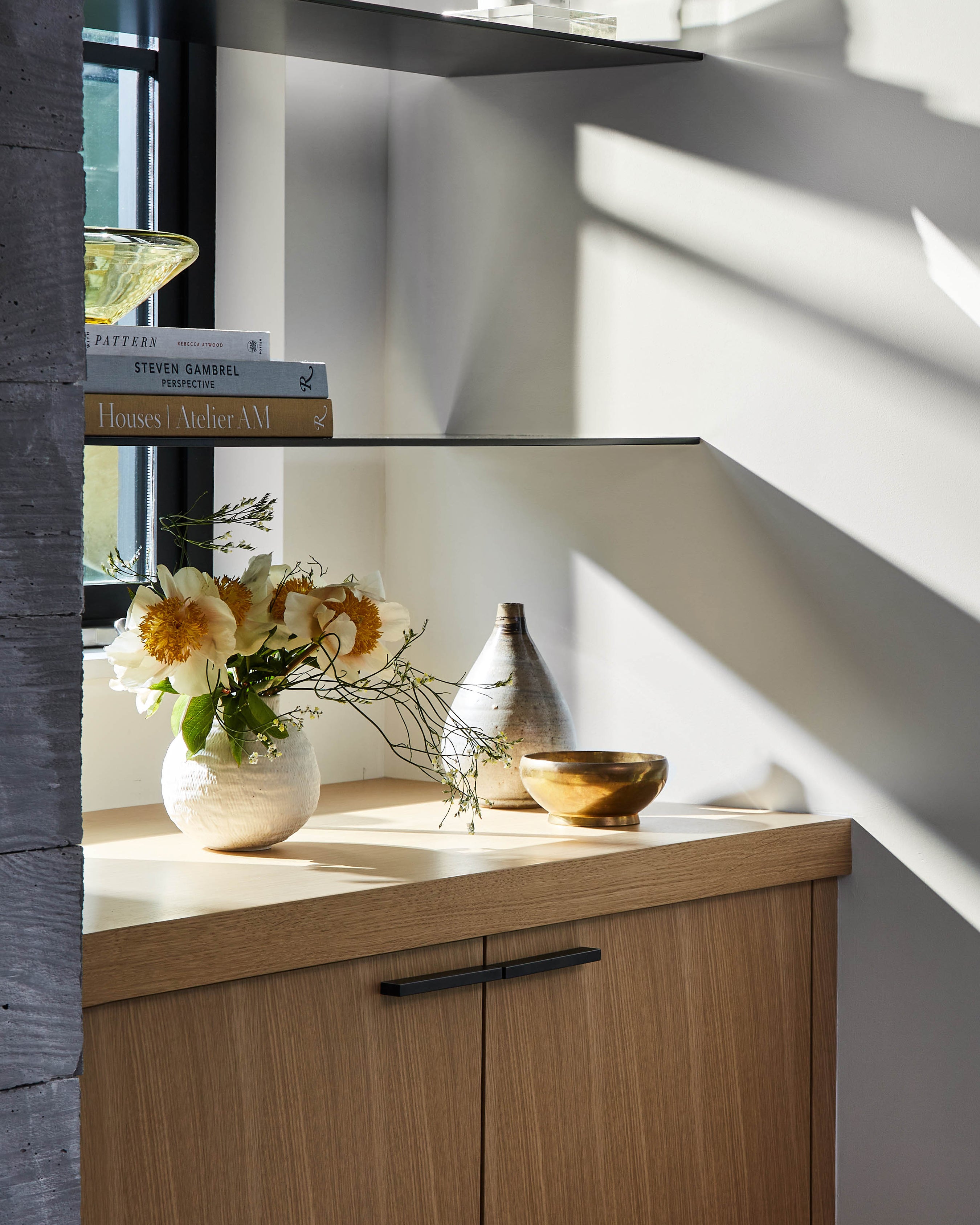 Hoffman Hardware | Blackened Brass Block Pull