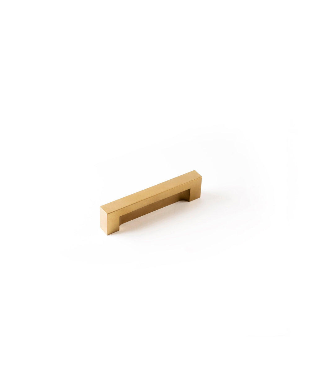Hoffman Hardware | Satin Brass Block Pull