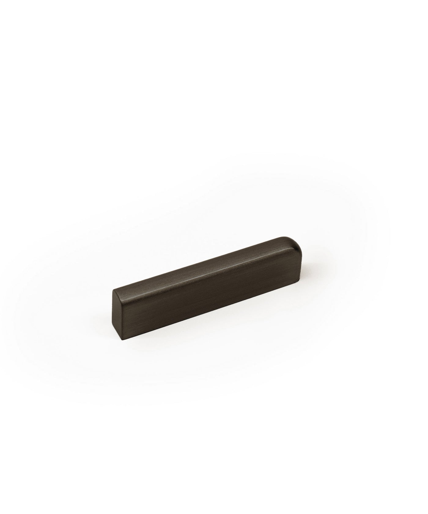 Hoffman Hardware | Blackened Brass Half Continuous Curve Right