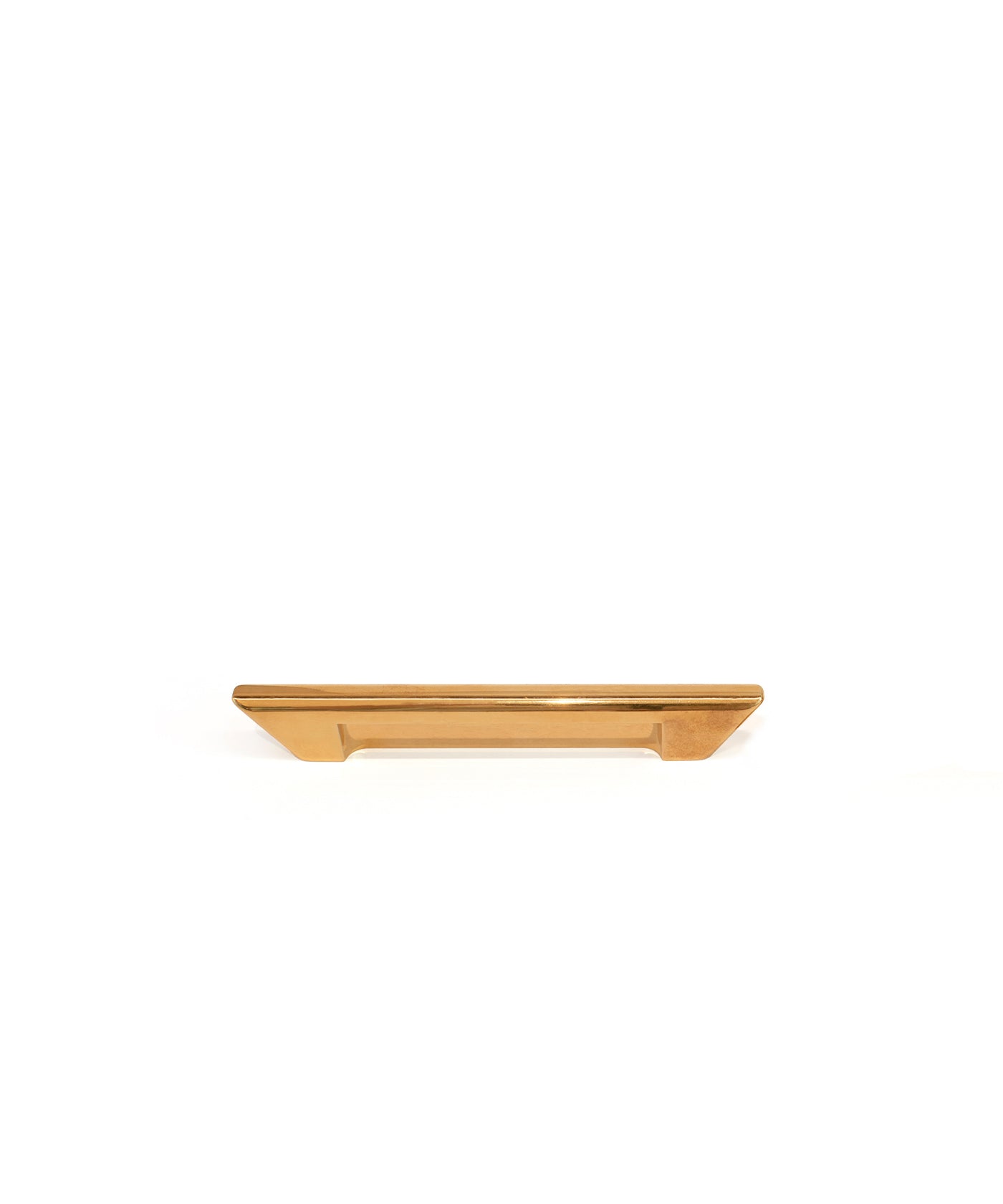 Hoffman Hardware | Polished Brass Inverse Rounded Trapezoid