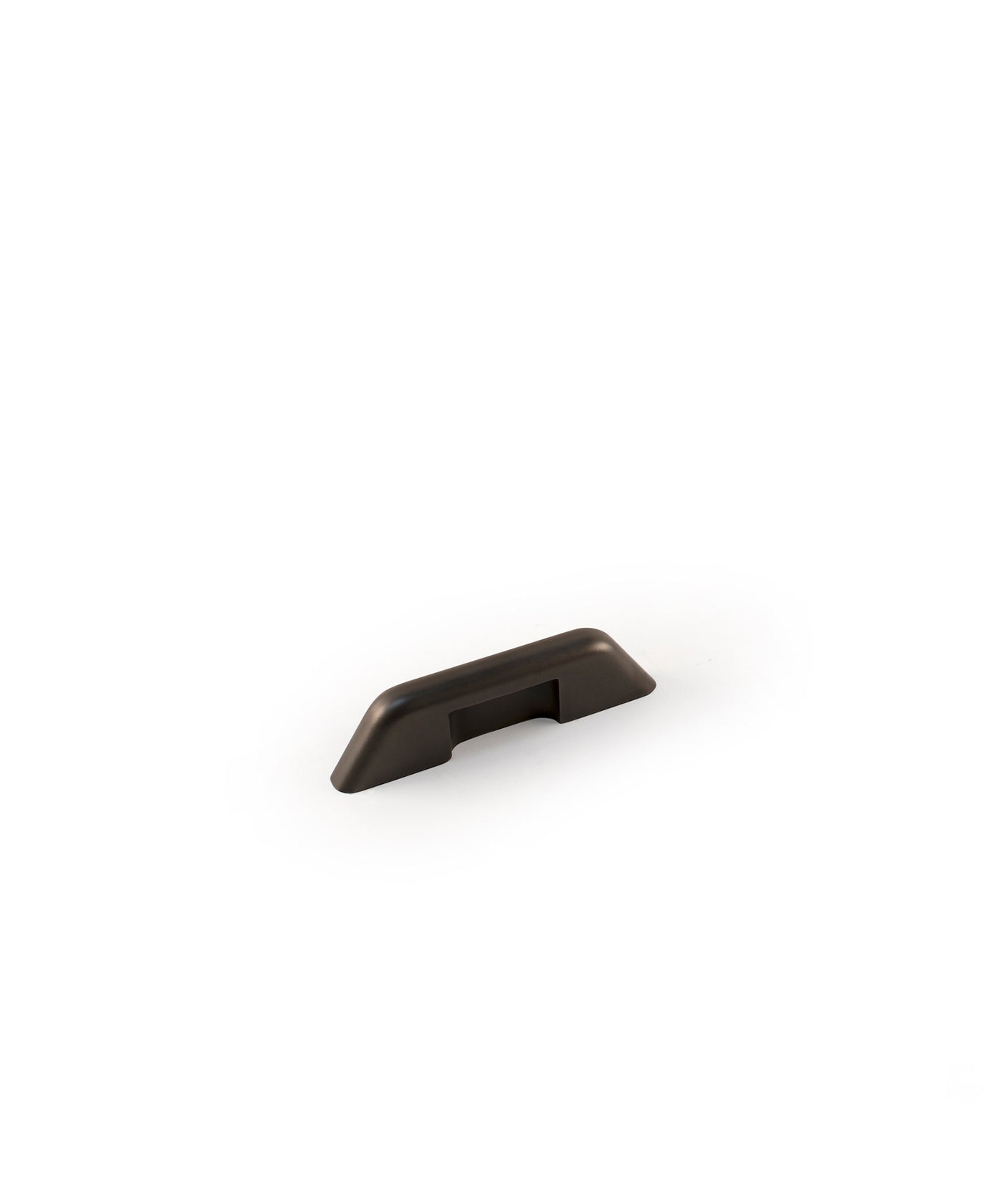 Hoffman Hardware | Blackened Brass Rounded Trapezoid