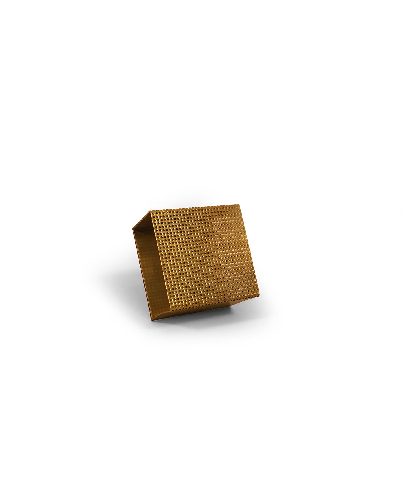 Hoffman Hardware | Brass Perforated Square