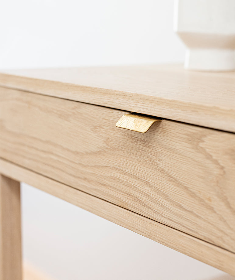 Hoffman Hardware | Brass Textured Edge Pull